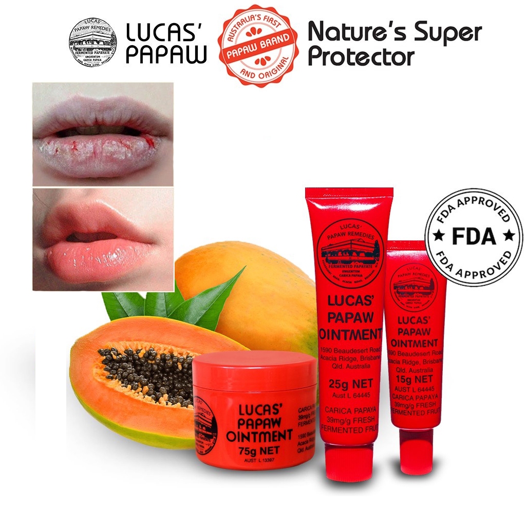 Pomada Lucas'papaw Ointment 25g/75g Bálsamo Labial | Para Queimar ...