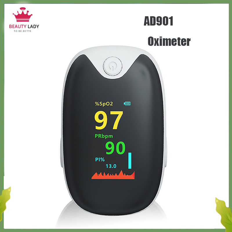 Oxímetro De Pulso De Dedo Clip Batimento Cardíaco Portátil Monitor De ...