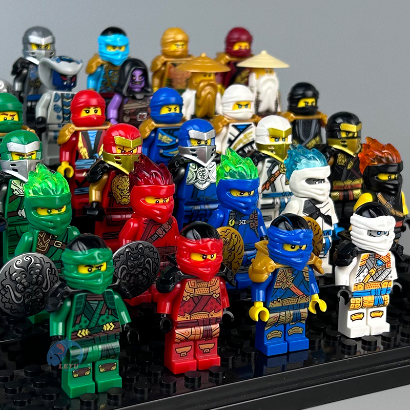 8pcs/Set Ninjago Building Blocks Minifigure Kit Montagem Modelo ...