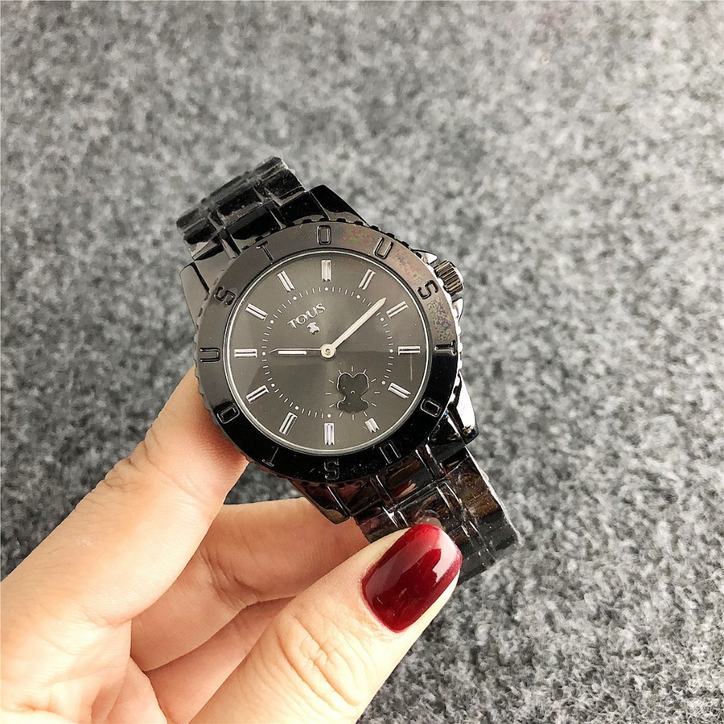 TOUS Women's watch Relógio De Moda Casual Aço Inoxidável Mulher ...