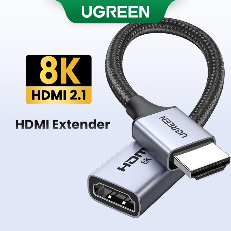 Cabo Extensor UGREEN 8K HDMI 2.1 Macho Para Fêmea 8K 60Hz 48Gbps ...