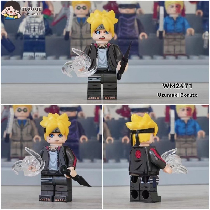 Bloco De Construção NARUTO Boneca Anime Modelo Minifigure Colecionável ...