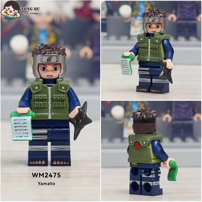 Bloco De Construção NARUTO Boneca Anime Modelo Minifigure Colecionável ...
