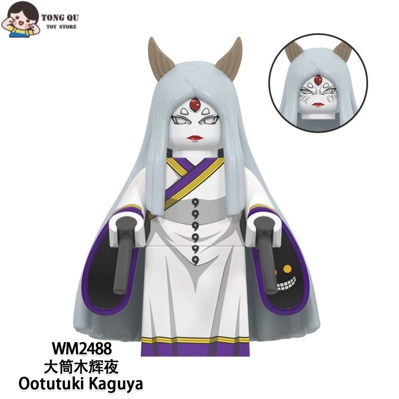 Bloco De Construção NARUTO Boneca Anime Modelo Minifigure Colecionável ...