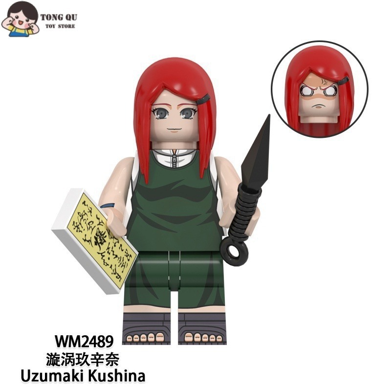 Bloco De Construção NARUTO Boneca Anime Modelo Minifigure Colecionável ...
