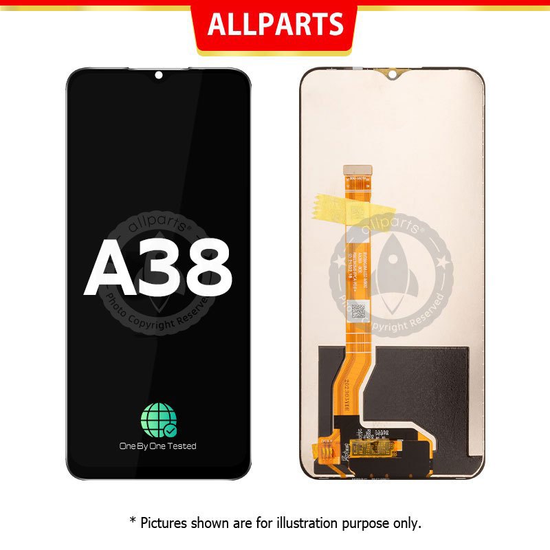 Display ALLPARTS Para OPPO A38 LCD Touch Screen Digitalizador ...