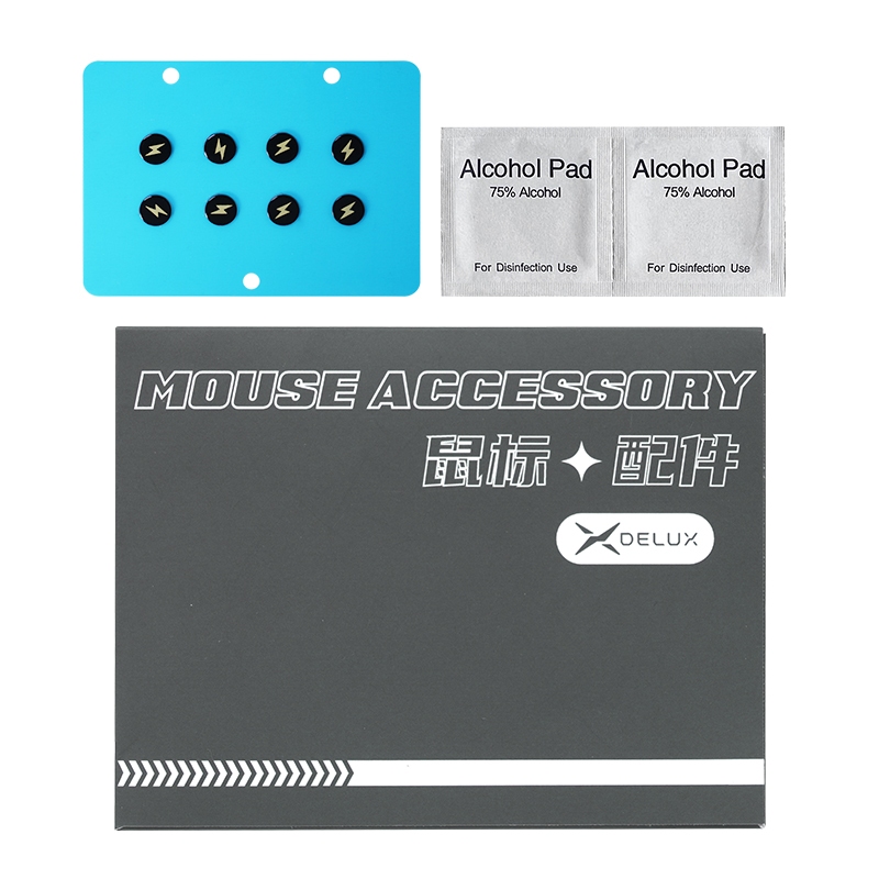 Delux 8pcs Universal Gorilla Corning Glass mouse Skates Pés De Rato De ...