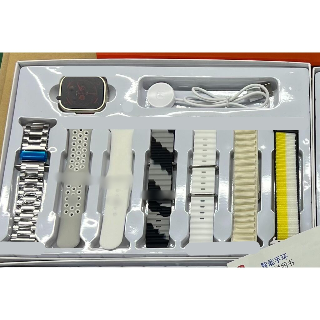 Ultra 10 Novo Smartwatch 7 Em 1 Alças 49mm Tela De Toque Completo ...