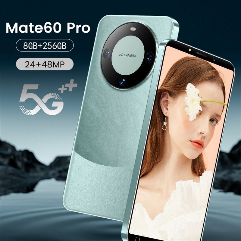 2024 Novo Mate60 Pro 5,5 Polegadas Celular 8GB + 256gb Barato 5G | Shopee Brasil