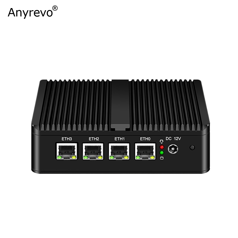 Mini PC Sem Ventilador Intel Celeron J1900 PfSense Firewall Roteador ...