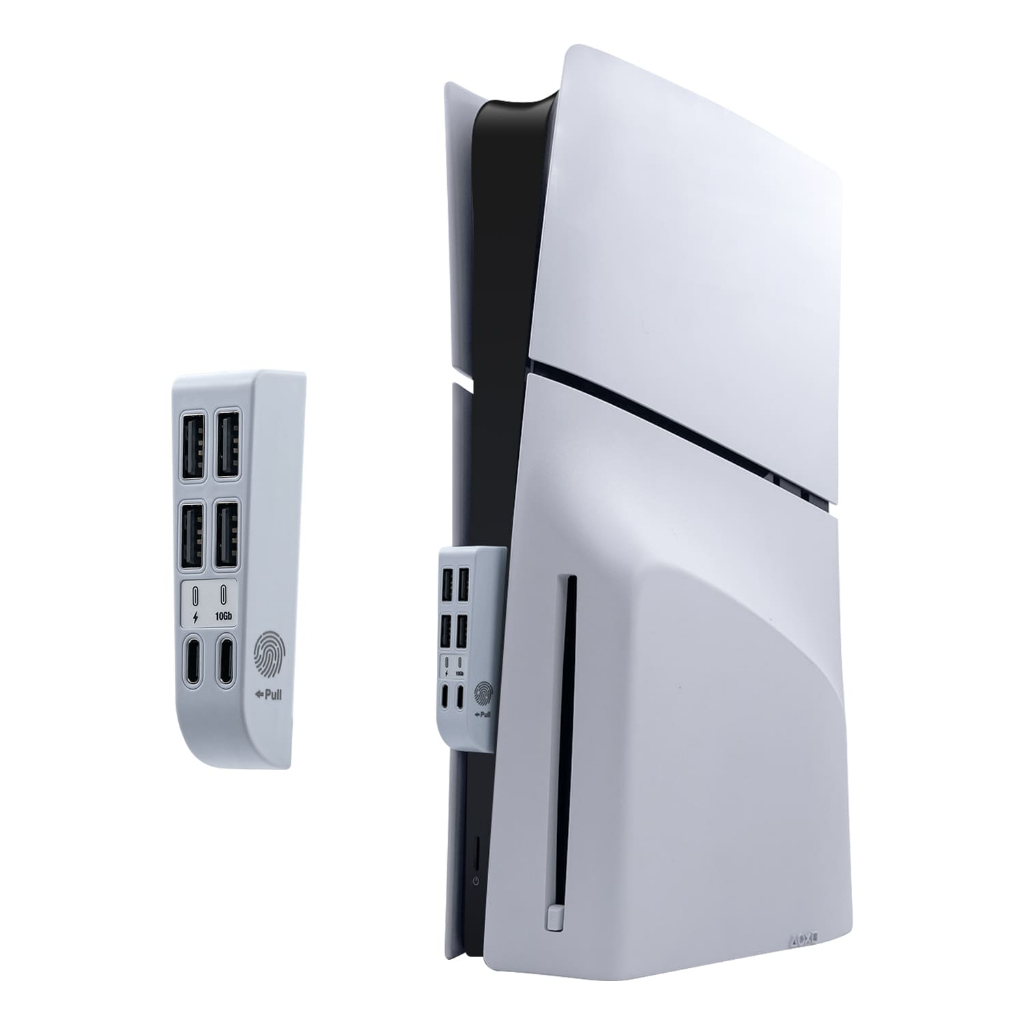 PGTECH 6 Em 1 Hubs USB Para Console PS5 Slim Digital/Disc Edition | Shopee Brasil