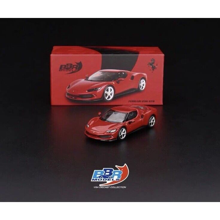 MINI GT X BBR 1 : 64 Ferrari 296 GTB Vermelho China Hobby Expo 2024 ...