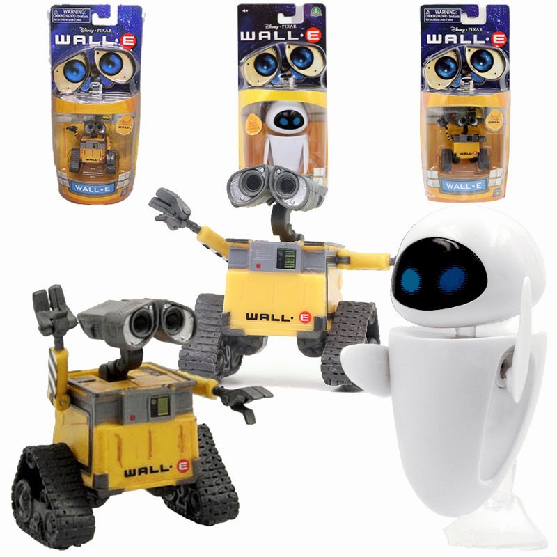Robô WALL-E Wally Toy Story Eva Figura Decoração De Carro Presente ...