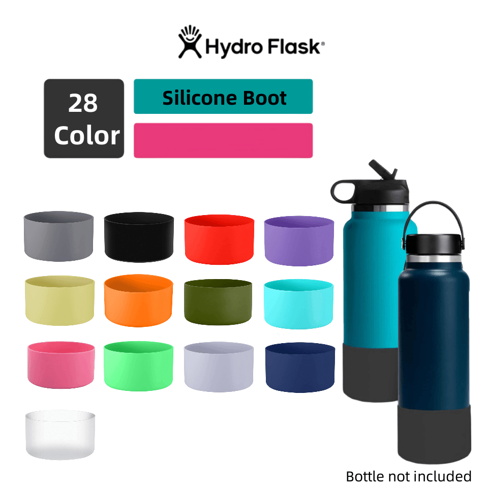 Bota De Água De silicone Para Garrafa De Hydro Flask 12-40oz Tampa Protetora Do Fundo Da ...