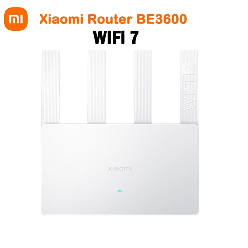 Xiaomi BE3600 Versão Gigabit Roteador WiFi 7 Mesh MLO Dual-Band End ...