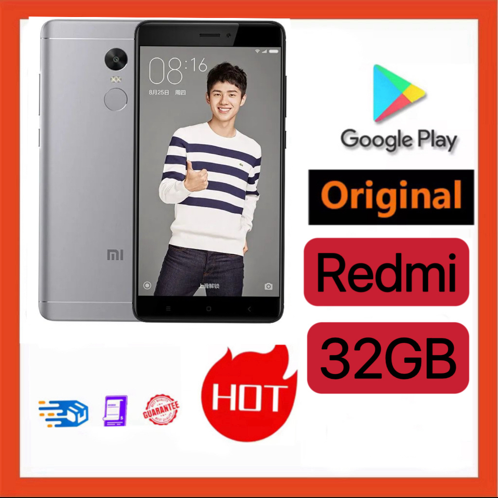 Original Usado Redmi Nota 4X 32G 7A Nota8 9A 8A Nota7 Telefone Celular Xiaomi Barato | Shopee Brasil