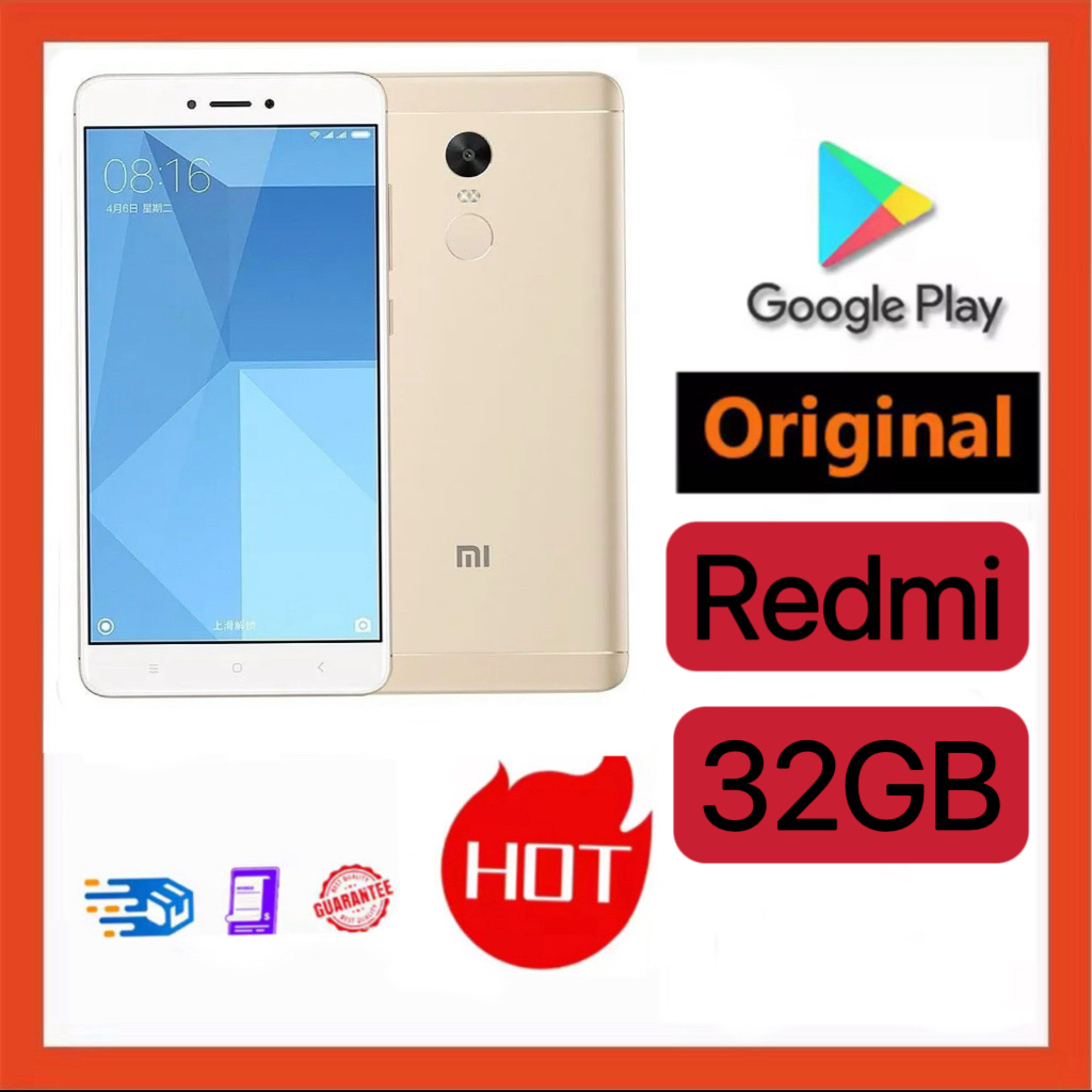 Global Rom Redmi Nota 4X 32G Smartphone 4G Dual Sim Barato | Shopee Brasil