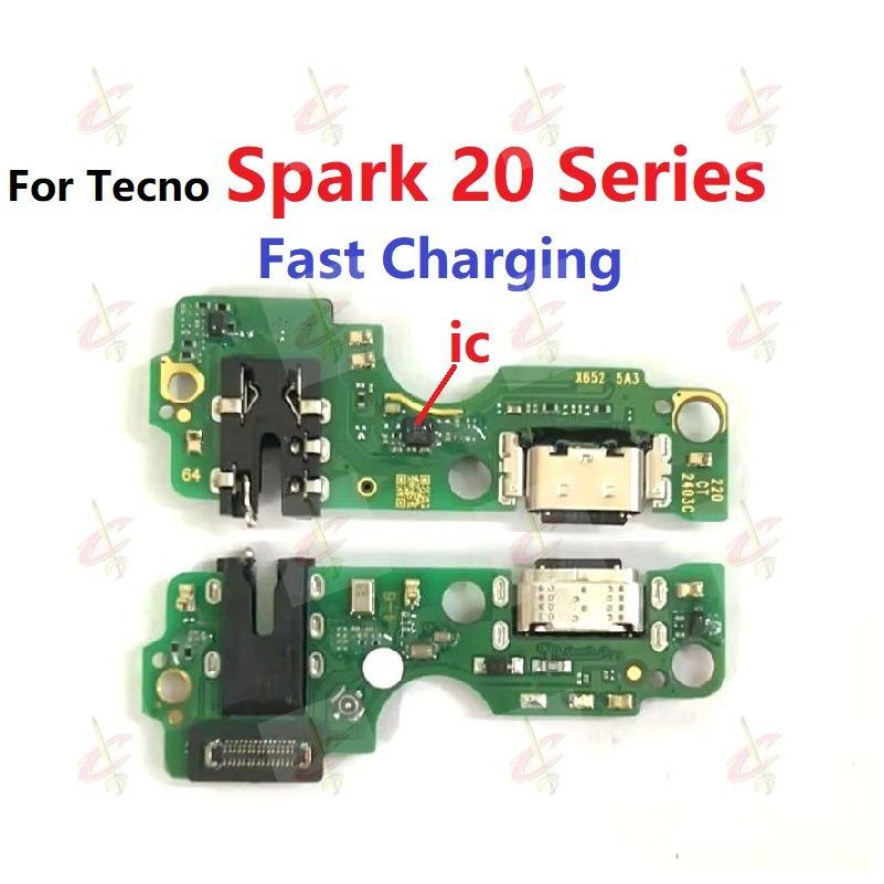 Placa de Carga com Microfone Para Tecno Spark 20C 20 Pro + BG7 KJ5 KJ6 KJ7 | Shopee Brasil