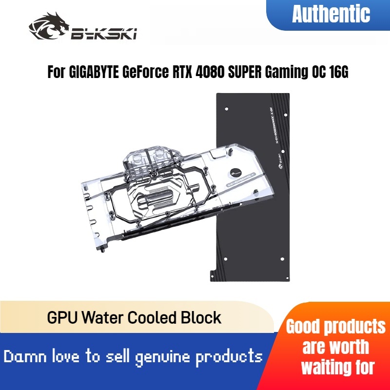 Bykski N-GV4080SGMOC-X GPU Bloco De Resfriamento De Água Para GIGABYTE RTX 4080 SUPER Gaming OC ...