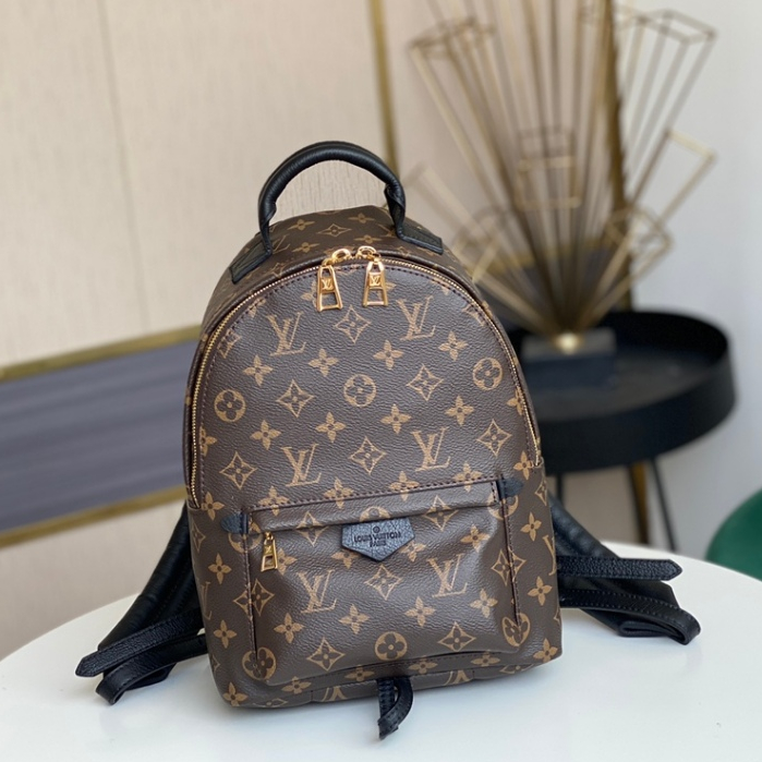 LV/Louis Vuitton Nova Mochila Feminina , Autêntica Original , Tamanho Da De Viagem : 22-29-10cm ...