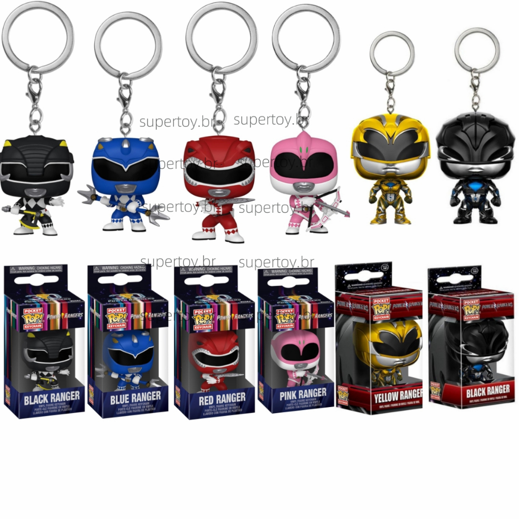 Funk o Chaveiro : Poderoso Morphin Power Rangers 30o Aniversário-Red ...