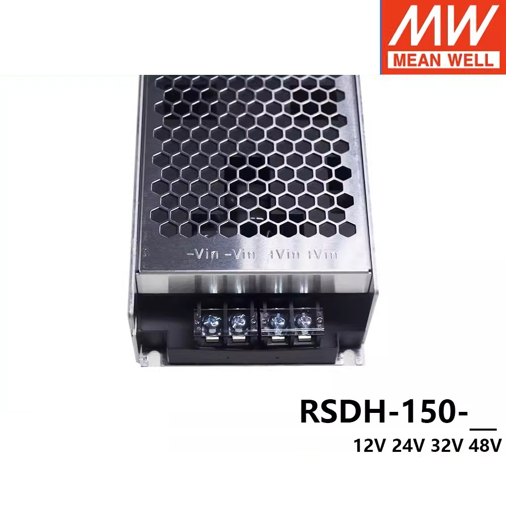 MEAN WELL RSDH-150-12 24 32 48 150W Conversor DC-De Entrada Ultra Larga ...