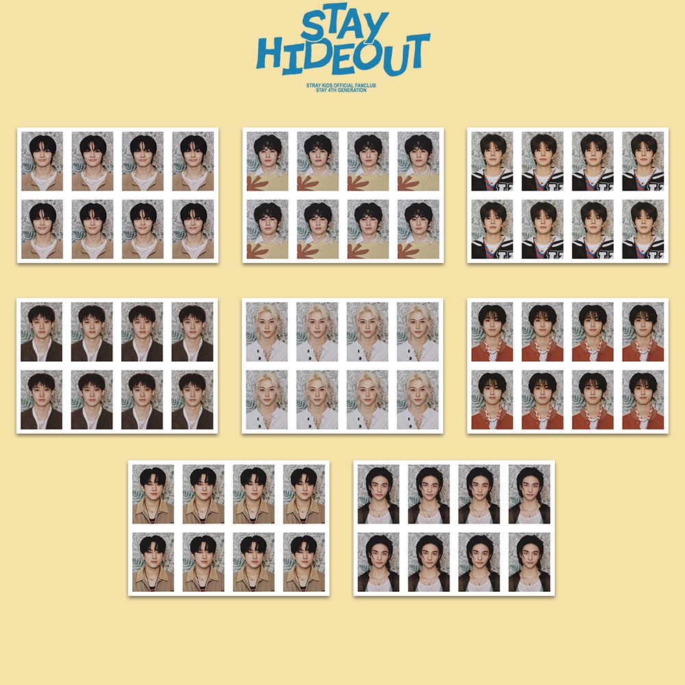 Stray Kids ID photo Mixtape dominate Documento Photo Passport | Shopee ...
