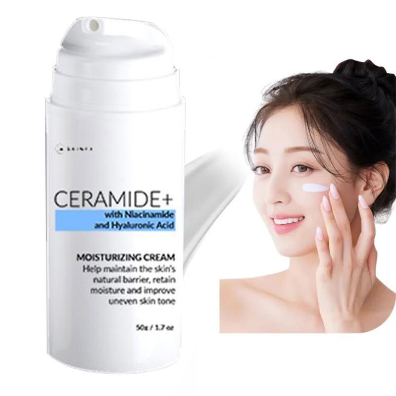 Ceramida + Niacinamida & Ácido Hialurônico SkinFX Creme Hidratante ...