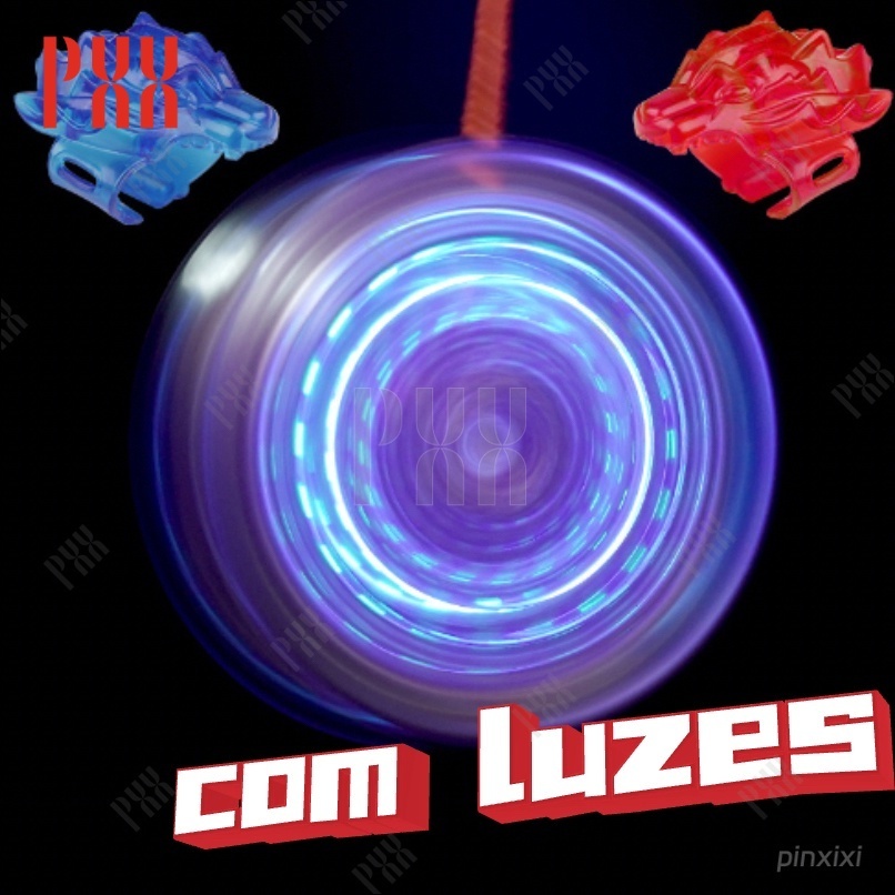 ioio infantil/com luz/ioio de rolamento/profissional com rolamento Yoyo ...