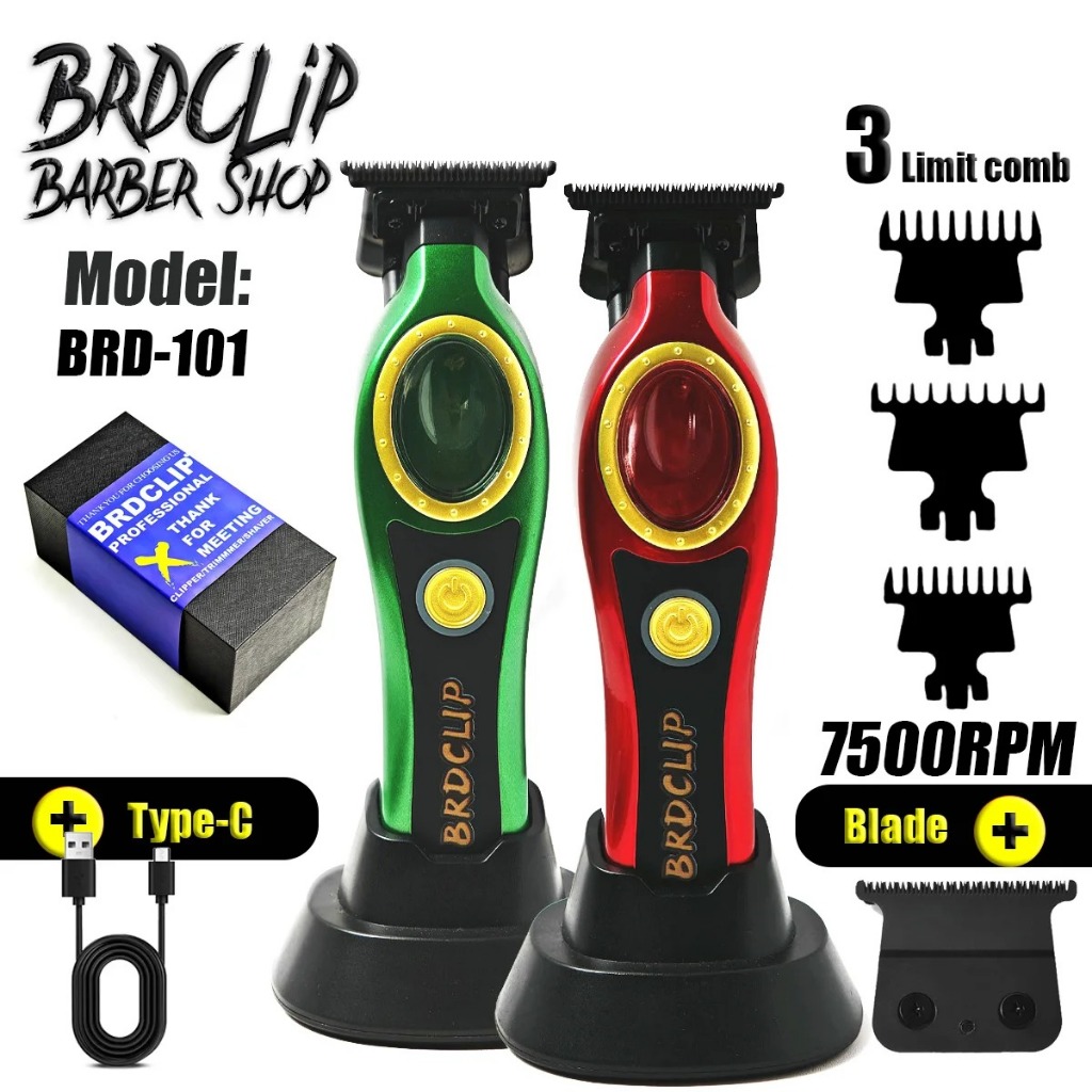 BRDCLIP BRD101 Professional Hair Trimmer Barber Finisher Clipper ...