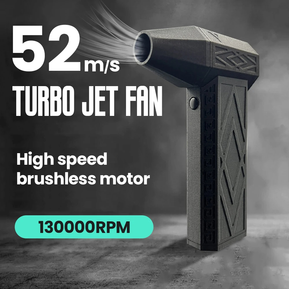 Turbo Jet Fan Hurricane Diy Violent Network Ventilador Brushless Motor ...