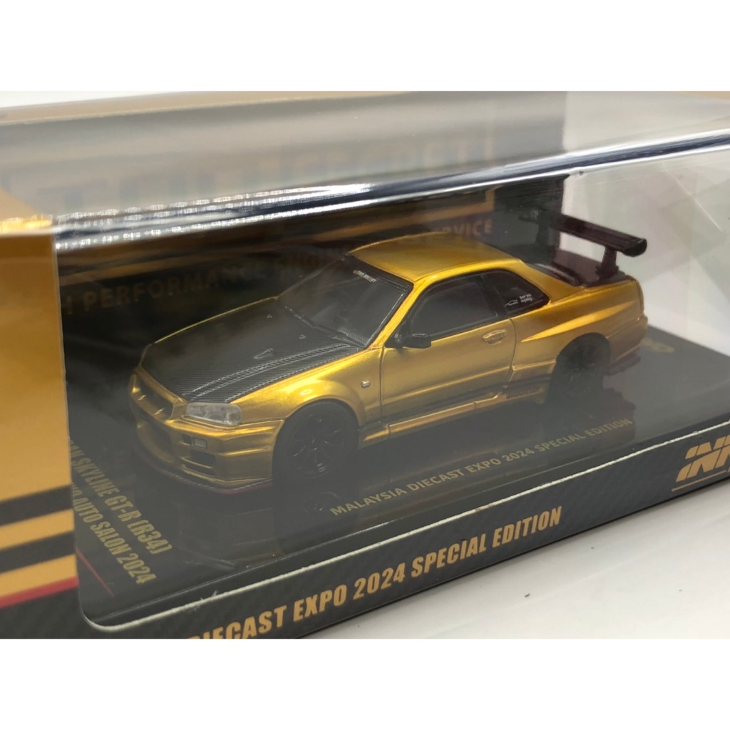 INNO64 Nissan Skyline R34 Top Secret Malásia Diecast Expo MDX 2024 ...