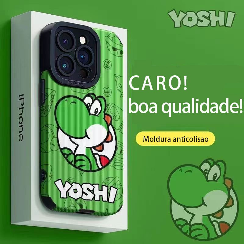 Dinosaur Yoshi Cape Iphone 11 12 13 14 PROMAX PRO MINI Vertical Lines ...