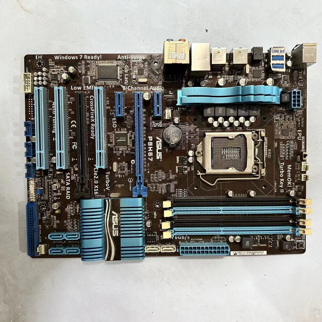 Asus P8H67 Desktop Motherboard H67 Socket LGA 1155 32G ATX Original ...