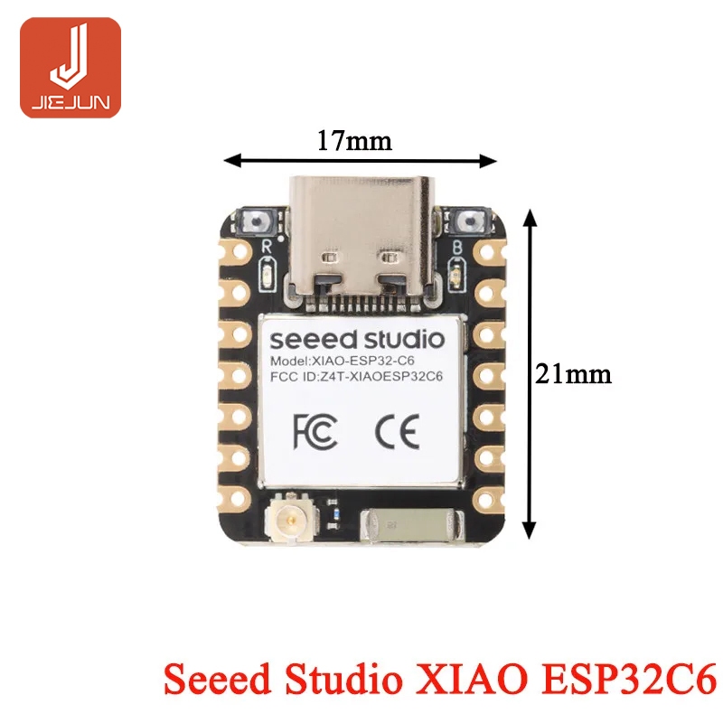 Seeed Studio XIAO ESP32C6 WIFI 6 + Compatível Com Bluetooth Ble 5 ...