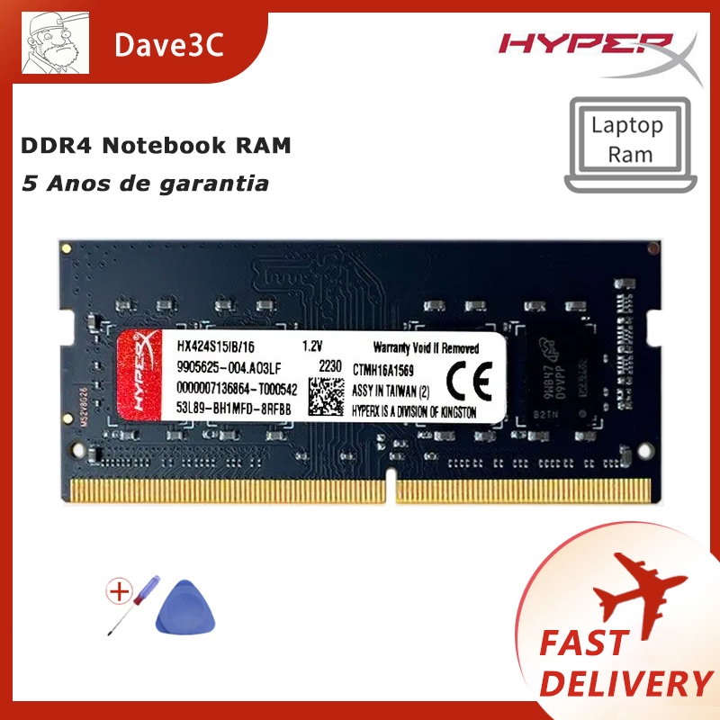 Hyperx ddr4 Notebook RAM 4gb 8gb 16gb 3200mhz 2666mhz 2400mhz Notebook ...