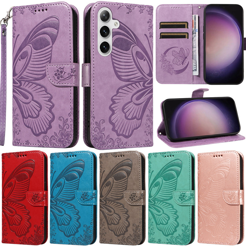 Capa Luxuosa Para Samsung Galaxy S24 FE A06 A16 M35 M55 M15 F15 M54 S23 S24 Ultra S24 Plus S23 ...
