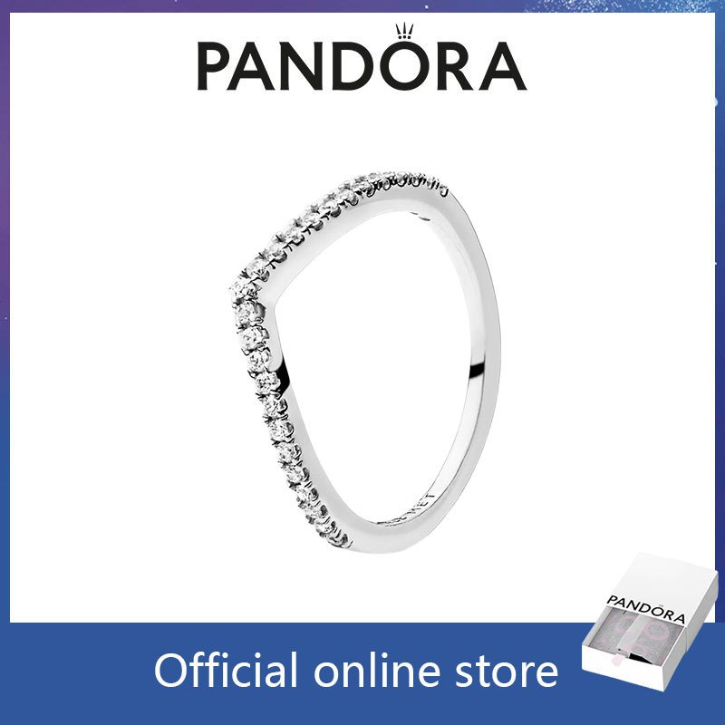 Anel Solar Celestial Cintilante 100 % PANDORA Genuíno S925 Prata ...