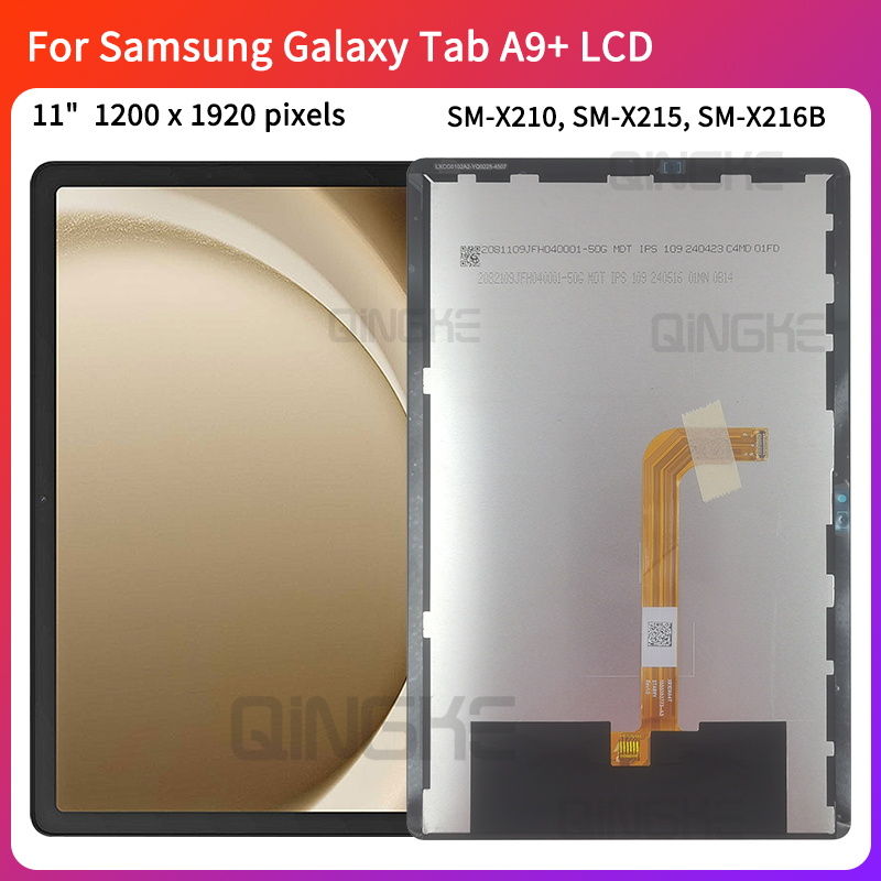 Novo 11 " Para Samsung Galaxy Tab A9 + A9 Plus X210 X211 SM-X210 LCD ...