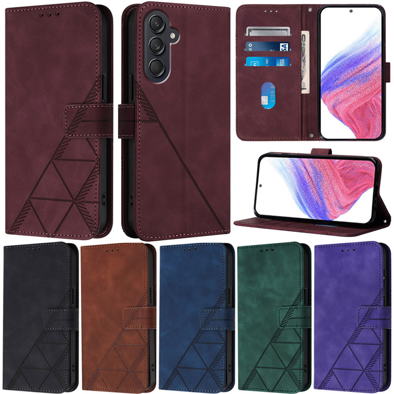 Capa Luxuosa Para Samsung Galaxy A55 5G A35 M15 A15 A14 A25 5G A05s A54 A34 A33 A53 A73 A23 A05 ...