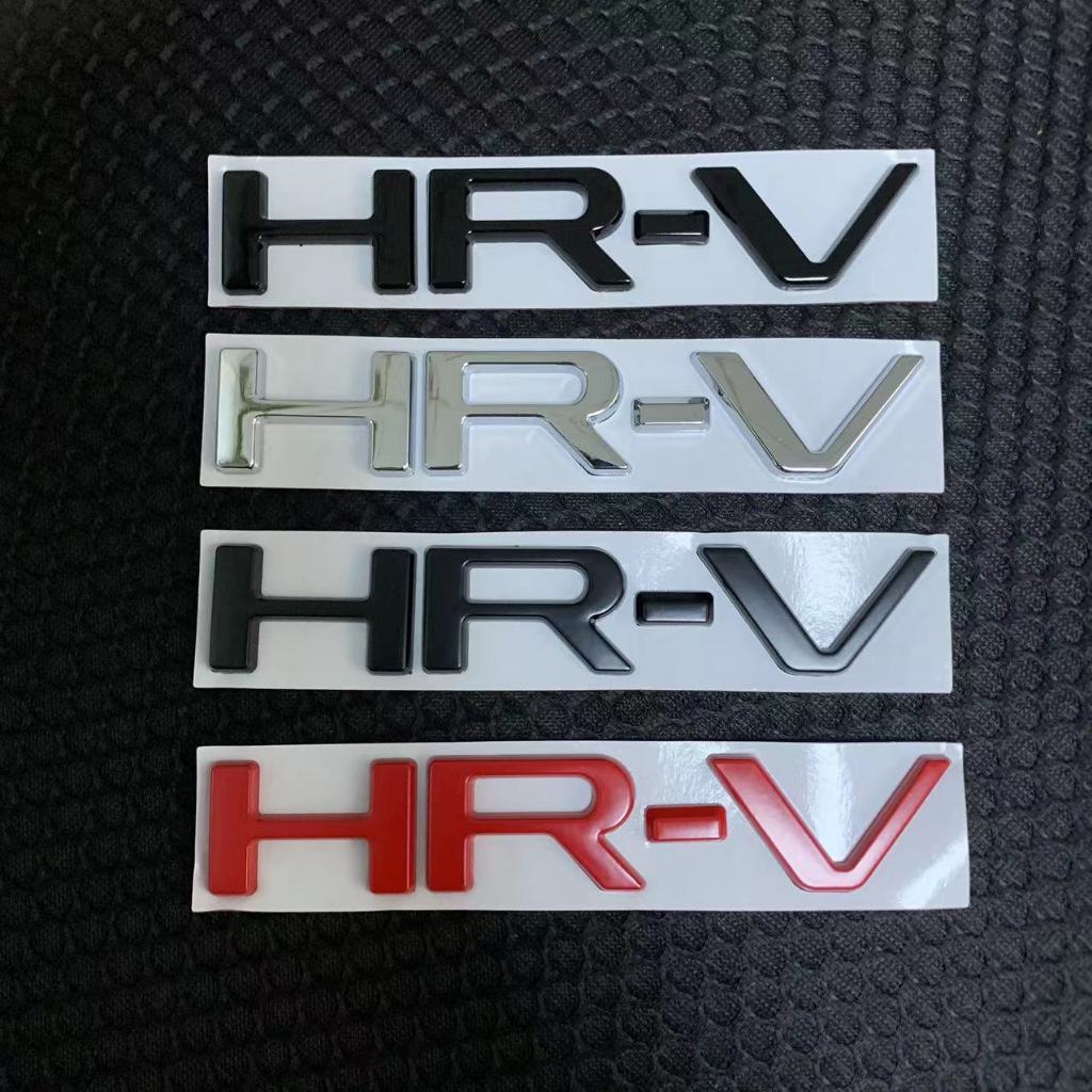 Honda 】 Latest 3D Metal HRV HR-V Carta LOGO Autocolante Emblema De ...
