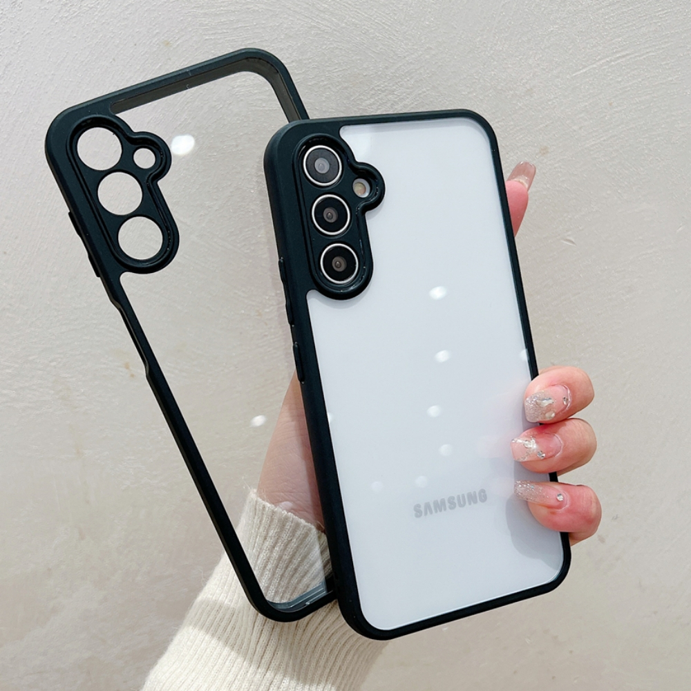 Capa Protetora De Acrílico Rígido Para Samsung Galaxy M55 M35 M15 5G ...