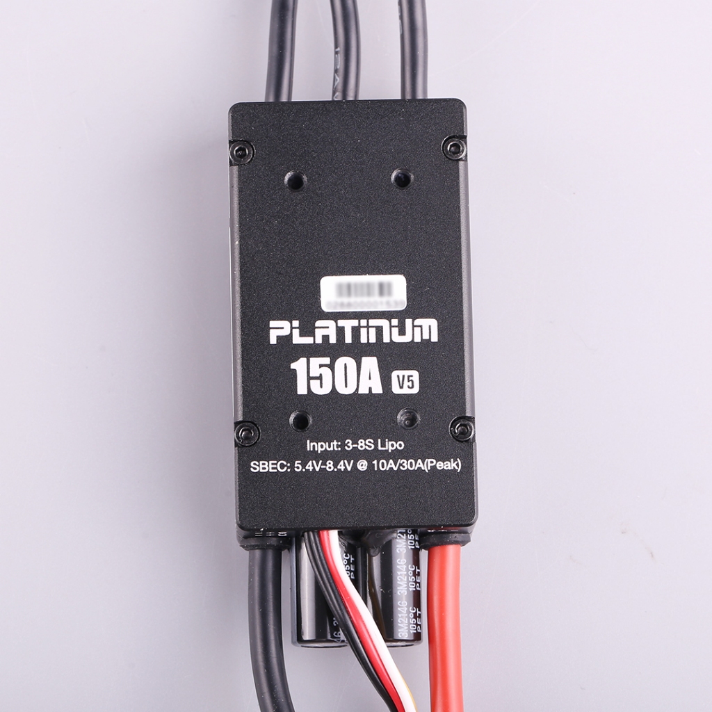 Hobbywing Platinum HV 150A V5 Tamanho Menor 150A ESC W/VBar Telemetria Embutida De Alta Potência ...