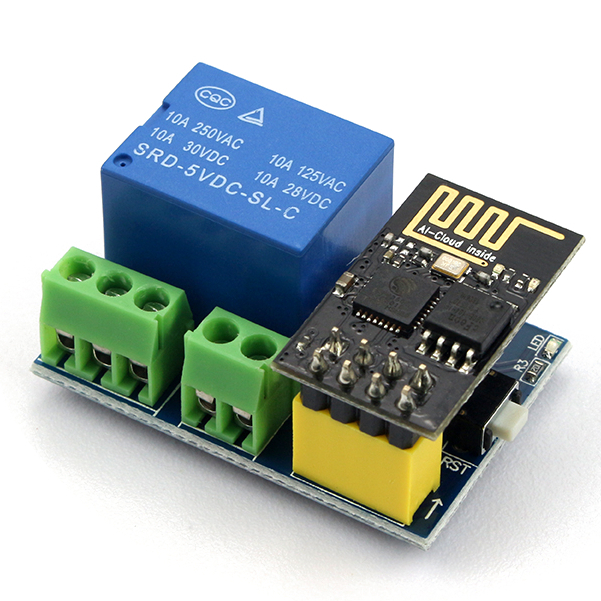 Esp8266 ESP-01 Módulo de Relé Relé WIFI Smart Socket Nova Versão | Shopee Brasil