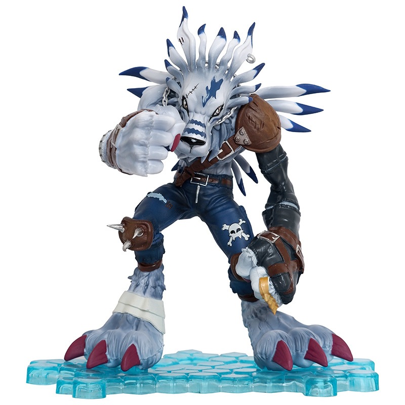 Were Garurumon digimon adventure action figure boneco | Shopee Brasil