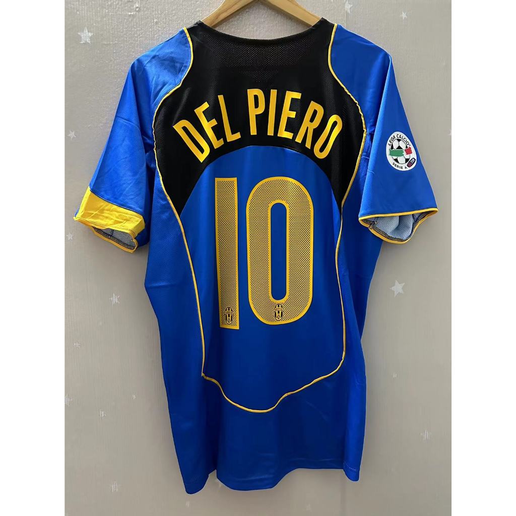 04-05 Juventus DEL PIERO Camiseta Personalizada De Futebol Retrô De ...