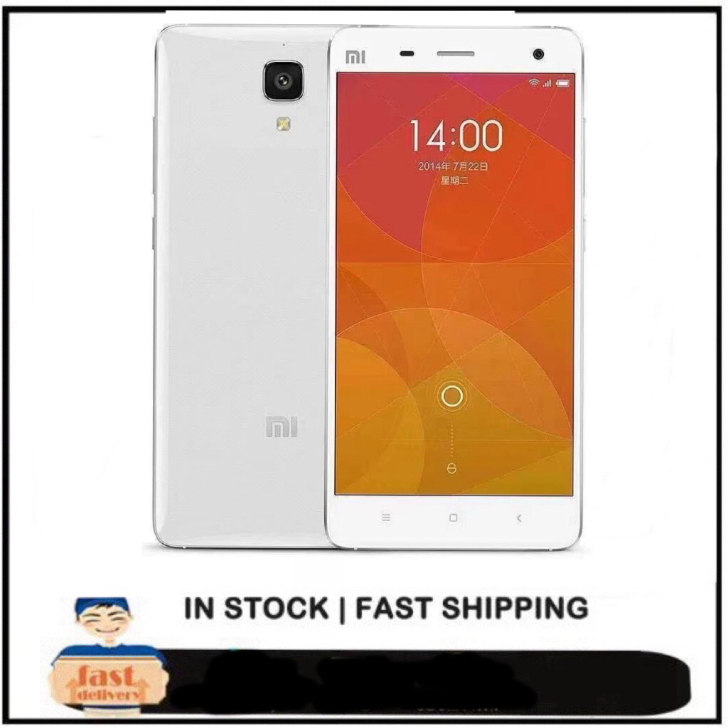 Telefone Celular Global Rom Xiaomi Mi 4 Mi4 3 + 16GB Smartphone 4G ...