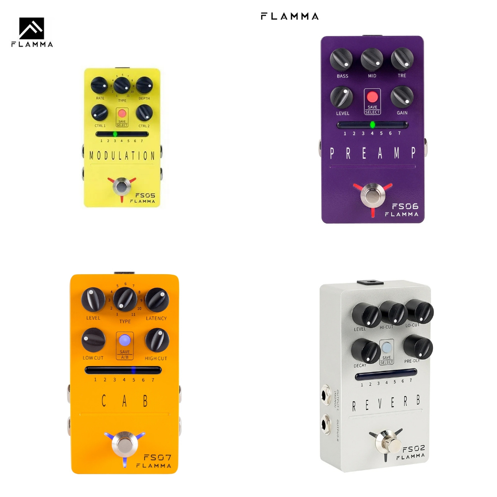 FLAMMA Vocal Effects Processor Tone Voice Pedal Vocal Pedal Box ...