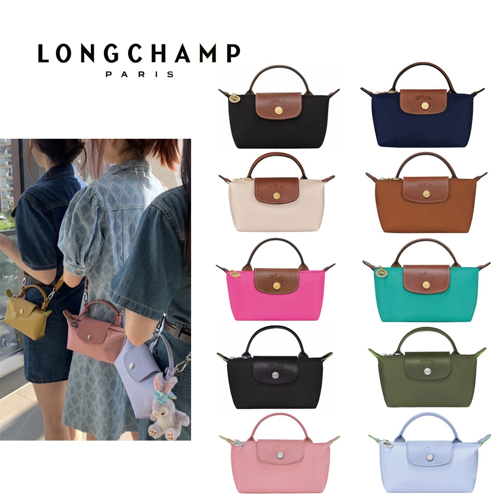 Bolsa longchamp original Le Pliage mini Tipo Estilingue crossbody ...