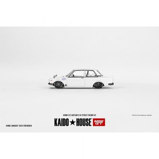 Mini GT x Casa Kaido KHMG122 1/64 DATSUN 510 STREET NISMO V2 Modelo De ...